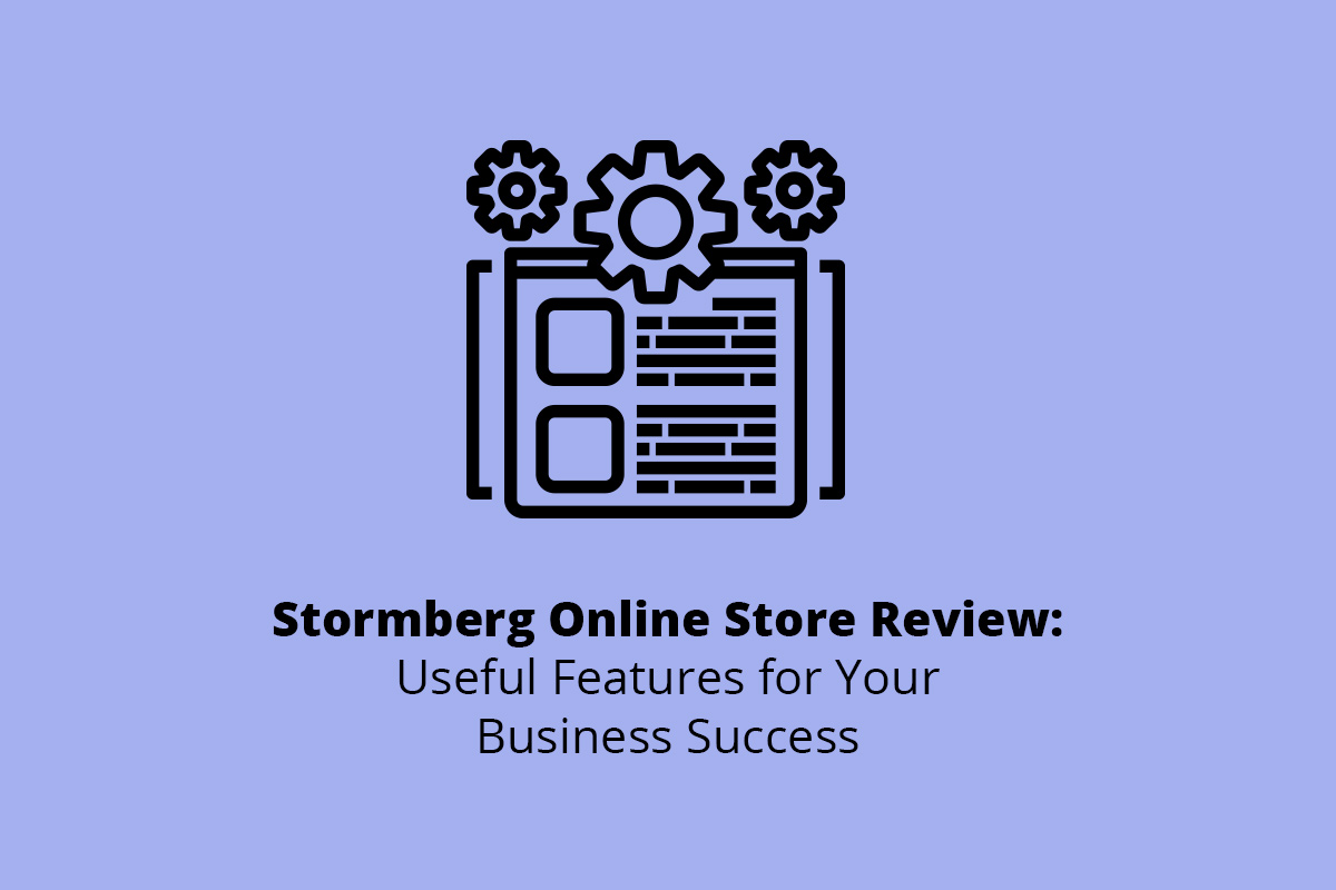 Stormberg Online Store Review - WEB4PRO